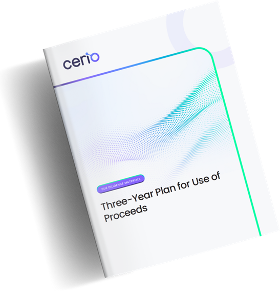 File 3 5 Three Year Plan For Use Of Proceeds Cerio